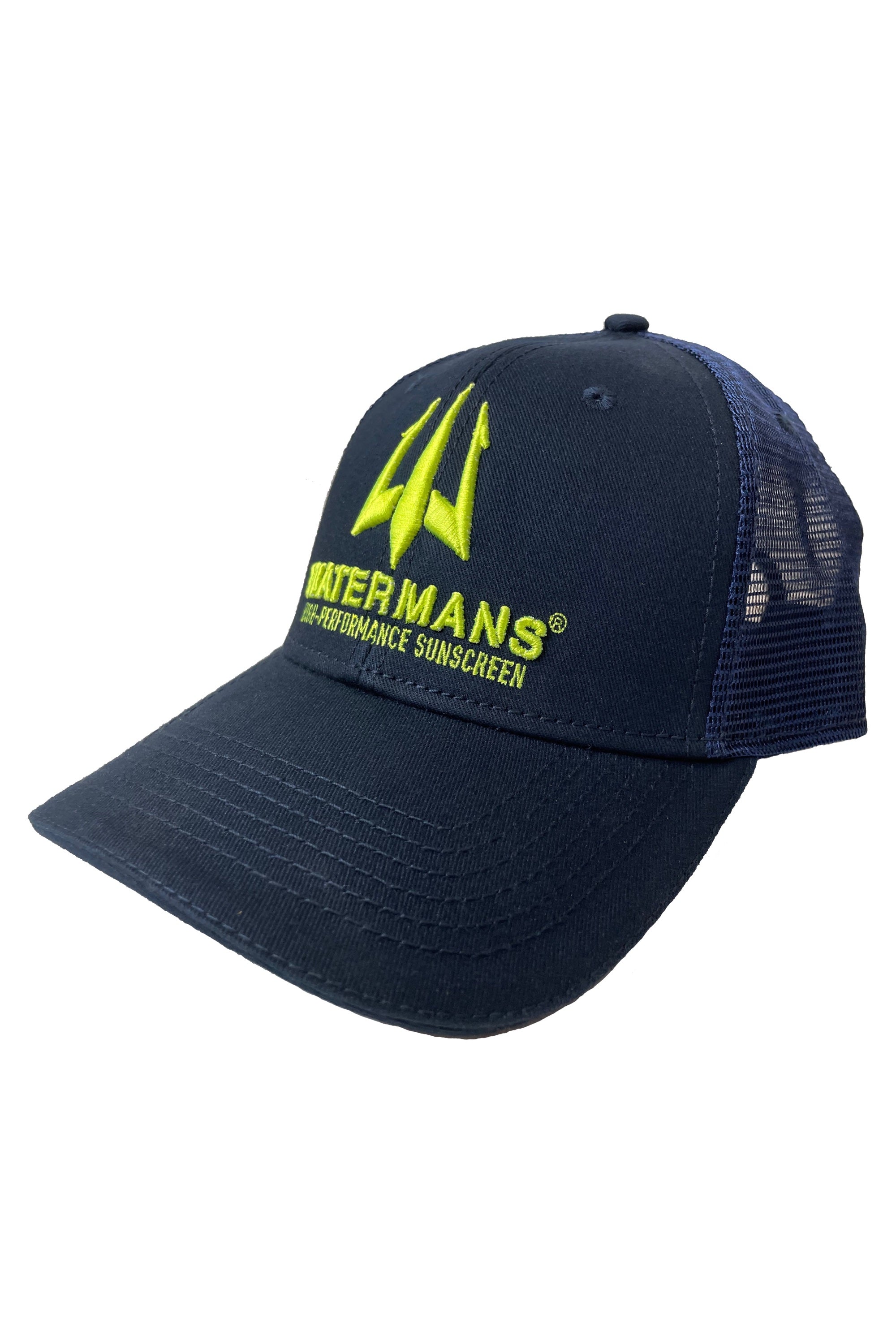 Watermans Navy/Green Logo Snapback Hat – GoWatermans